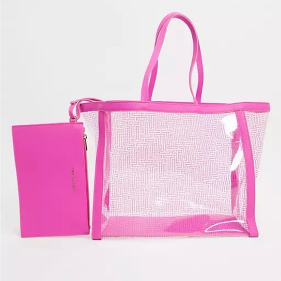 Ted Baker | Bags | Ted Baker Transparent Shopper Tote Case Nwt | Poshmark